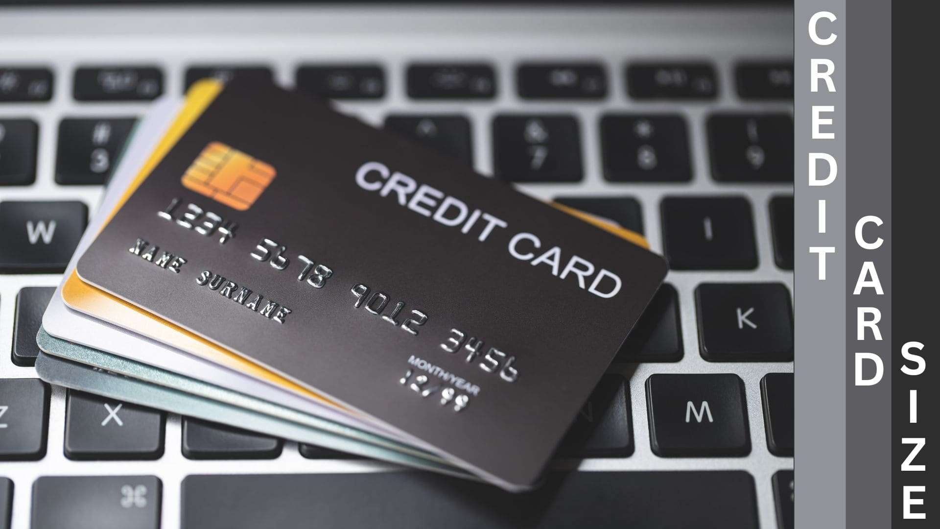 What Is The Standard Credit Card Size Haro Builder