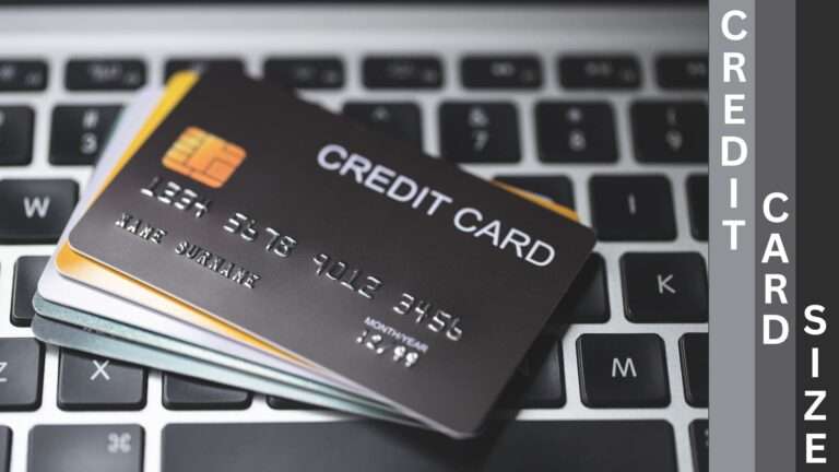 What is the Standard Credit Card Size? - Haro Builder