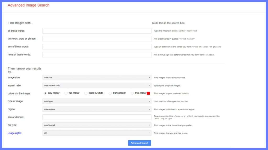 5 Ways to Master Google Advanced Image Search - Haro Builder