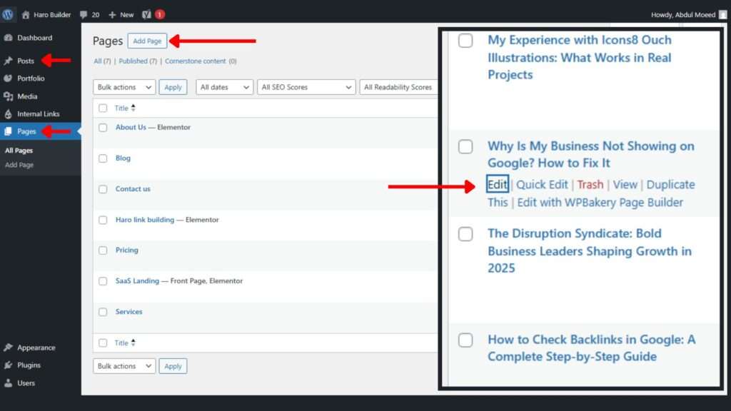 How to Duplicate a Page in WordPress? [5 Simple Ways] - Haro Builder