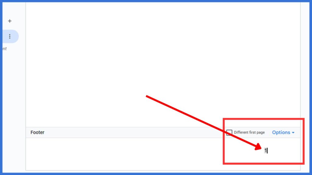 How to Add Page Number in Google Docs