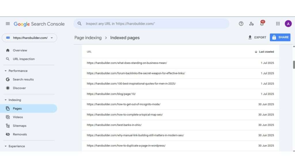 How to Find All The Pages on a Website Easily - Haro Builder